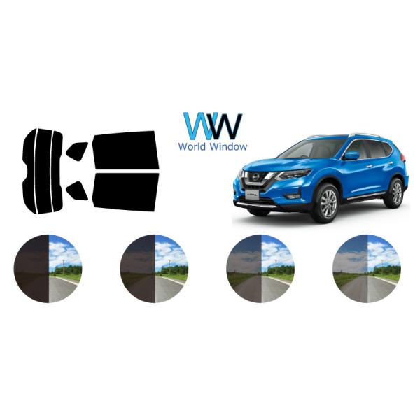 【メーカー】： ニッサン 【車名】： エクストレイル (X-TRAIL) 【車輌型式】： T32 / NT32 【年式】： 平成 ２５ 年 １２ 月〜 【セット内容】： 部位 ・ リヤ ： ３ 枚貼り (カメラ有無)・ リヤドア ： 左右各...