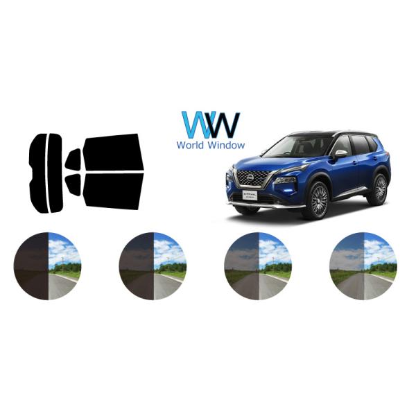 【メーカー】：ニッサン   【車名】：エクストレイル (X‐TRAIL)   【車輌型式】：(T33/SNT33)   【年式】：R04.07-   【セット内容】：部位・ リヤ ： ２ 枚貼り (インテリジェントルームミラー切り抜き有無)...