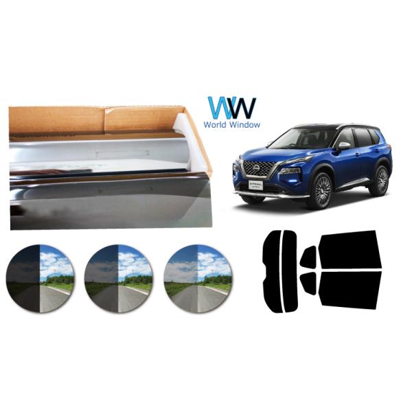 【発売日：2022年08月25日】【メーカー】：ニッサン   【車名】：エクストレイル (X‐TRAIL)   【車輌型式】：(T33/SNT33)   【年式】：R04.07-   【セット内容】：部位・ リヤ ： ２ 枚貼り (インテリ...