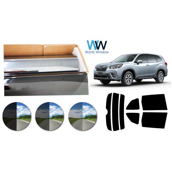 【発売日：2022年08月25日】【メーカー】：スバル   【車名】：フォレスター   【車輌型式】：(SK9/SKE)   【年式】：H30.07-   【セット内容】：部位・ リヤ ： ３ 枚貼り (リアカメラ切り抜き有無)・ リアドア...