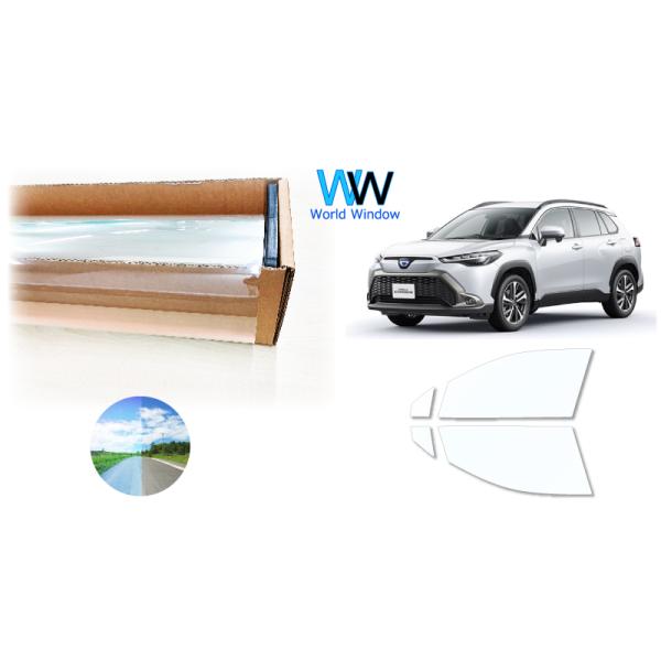 【メーカー】： トヨタ【車名】： カローラクロス【車輌型式】： (ZSG10/ZVG11/ZVG15)【年式】： R03.09-【セット内容】： 部位・ フロントベンチ(固定小窓) ： 左右各 １ 枚 ・ フロントドア ： 左右各 １ 枚：...