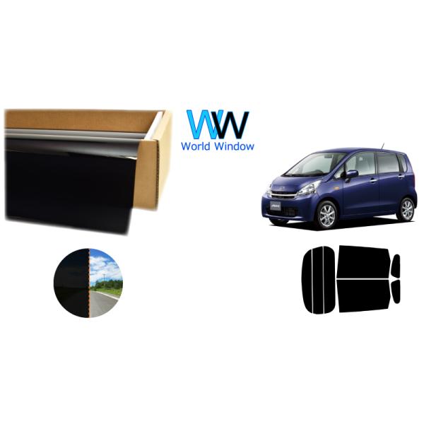 【発売日：2022年08月25日】【メーカー】：ダイハツ   【車名】：ムーヴ   【車輌型式】：(LA100S/LA110S)   【年式】：H22.12-H26.11   【セット内容】：部位・ リヤ ： ３ 枚貼り 　・ リアドア ：...