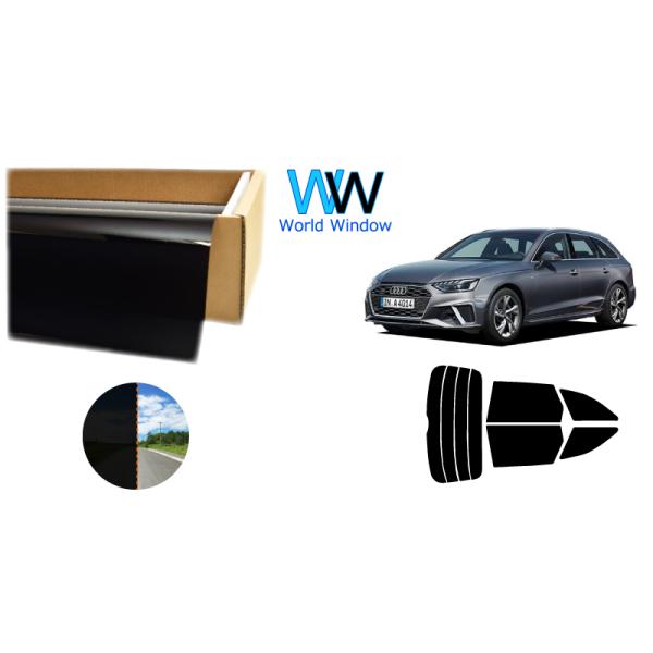 【メーカー】： アウディ【車名】： A4アバント(B9) (ワゴン)【車輌型式】： (8WCVK/8WCVN/8WCYRF)【年式】： H28.04-【セット内容】： 部位・ リヤ ： ４ 枚貼り ・ リアドア ： 左右各１枚・ サイドガラ...