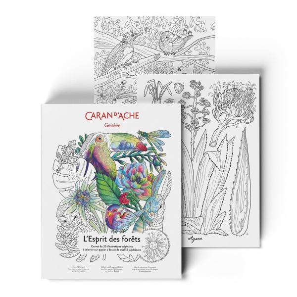 アートセラピーのひとつで、フランス語で塗り絵を意味する「コロリアージュ」。カラン ダッシュのアンバサダーAmbre Verschave氏が描いた世界中の様々な気候の中の森林や動物、植物をイメージした繊細なイラストが魅力的な塗り絵です。ブック...