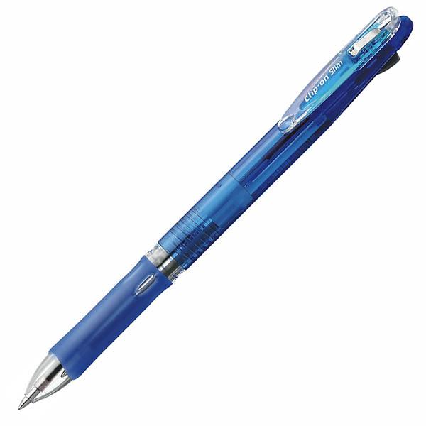 多色ボールペンなのにスリムなボディ。ボール径0.7mmの2色ボールペン。・最大軸径が単色ボールペン並のスリムボディ。・手帳・ポケット・ペンケース、または女性の手にもスッと収まる使い勝手の良いボールペンです。・折れにくいバインダークリップ、滑...