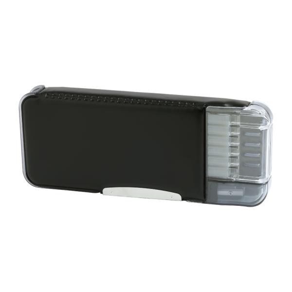 【特長】鉛筆の削り忘れ、入れ忘れ…そんなうっかりを解決。こどものうっかりをサポートする「えんぴつチェック両面筆入」フタを開けずに、外側から鉛筆の芯先が見える設計だから、閉じたままでも鉛筆の有無や削り忘れのチェックができる。シリコン製の鉛筆ホ...