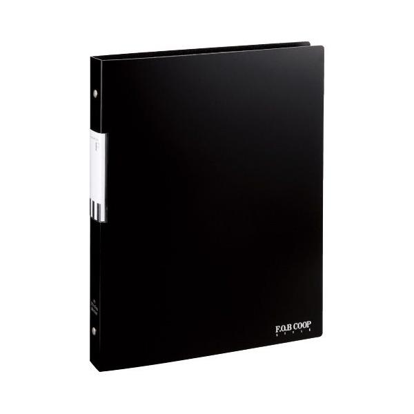 スタイリッシュに使いやすく。F.O.B COOPのバインダー。■サイズ：A4（縦320×横265×背幅27mm）■収容枚数：140枚■穴数：30