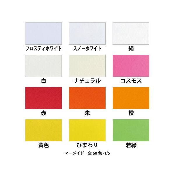 水彩紙と同様に毛布（フェルト）目により表面を柔らかな調子に仕上げ、ソフトな高級感を出しています。水彩・パステル用紙・クラフトとしても定評があり、カンプや建築パース、ディスプレイのカラーバックグラウンド、ディスプレイなど幅広く使用できます。画...