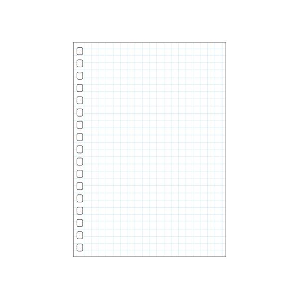 オープンリングノート、ツイストノート適合リーフ。※一般的なルーズリーフバインダー（JIS規格バインダー）にはお使いいただけません。■規格：A6■タイプ：S型■穴数：17穴■寸法：105mm × 1mm × 148mm■材質：上質紙