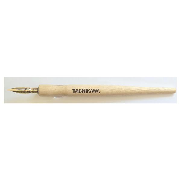 実用性と高級感を持たせ、国産の"タモ"を使用した、経年変化も楽しめる木軸のつけペンです。創業90年の歴史と共に進化し続けるタチカワペンのつけペン先とペン軸。モダンクラシカルな商品です。モニタリングによって決定した握り心地が良く疲れにくい形状...