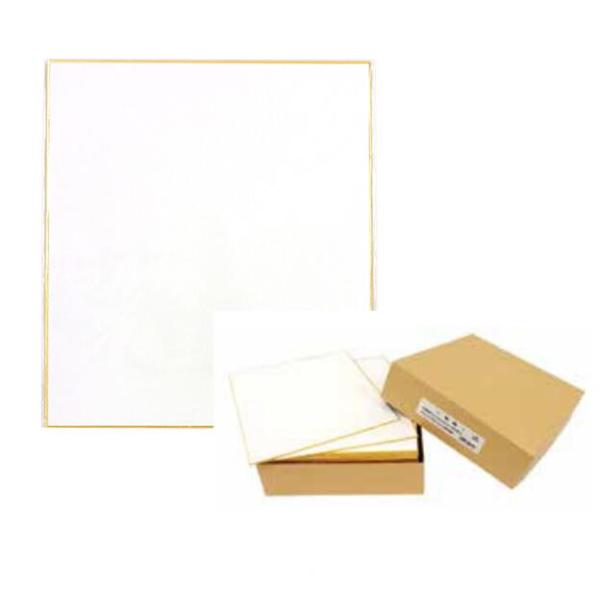 ※画像はイメージです。中目で明るい白色の紙肌を持つホワイトワトソン紙を貼った色紙です。特に水彩絵具の発色が良く、鉛筆、色鉛筆、パステルなどののりも良い高級水彩紙です。保水性が高くぼかし、にじみなどの表現性にすぐれます。またコミックイラストな...