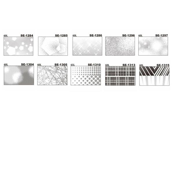 高品質・高精度お手頃価格なデリータースクリーン。●2枚以上重ねてオリジナルパターンを創ったり、ナイフなどで削ってハイライト部を表現したり、様々な表現が自由自在にできます。■シートサイズ：362×253mm■印刷面積：348×228mm■線数...