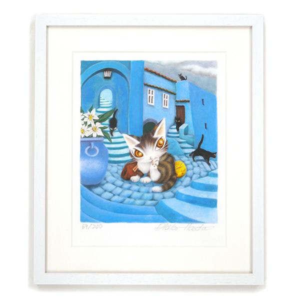 作家池田あきこの絵画作品を、高精細に再現したジクレー版画です。ジクレー（Giclee）とはフランス語で「噴出」「吹き付け」という意味です。ジクレー版画は原画をデジタルデータ化し、版画用紙に専用のプリンターで微細なインク粒子を噴霧して刷り上げ...