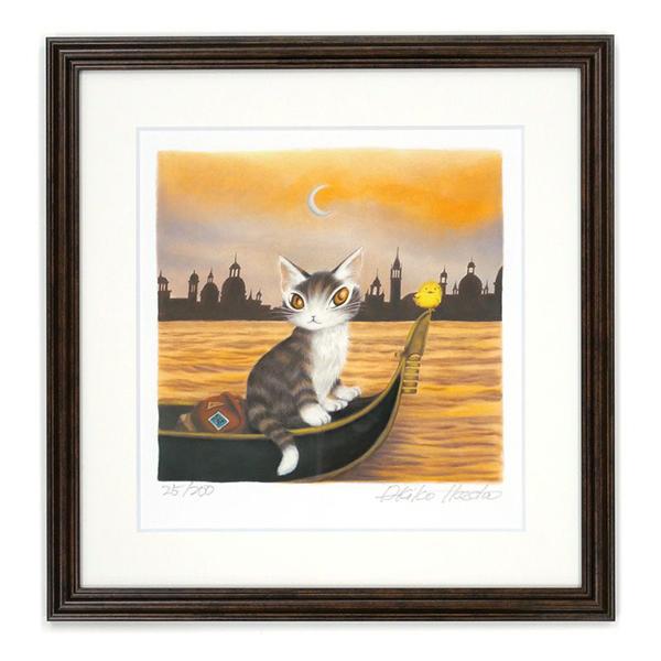 作家池田あきこの絵画作品を、高精細に再現したジクレー版画です。ジクレー（Giclee）とはフランス語で「噴出」「吹き付け」という意味です。ジクレー版画は原画をデジタルデータ化し、版画用紙に専用のプリンターで微細なインク粒子を噴霧して刷り上げ...