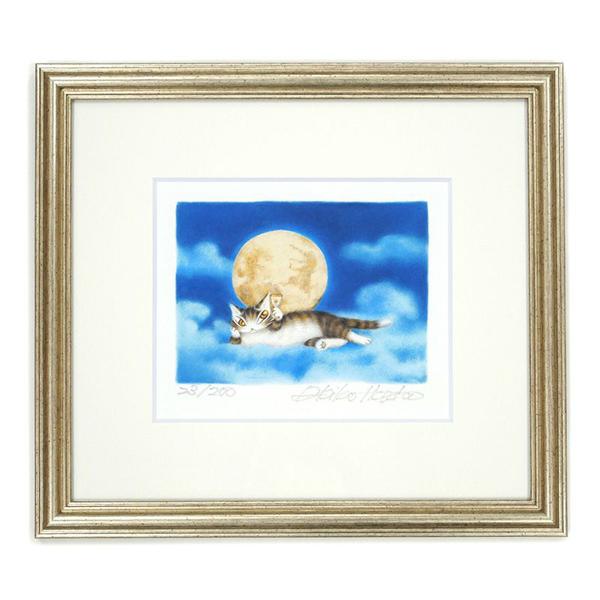 作家池田あきこの絵画作品を、高精細に再現したジクレー版画です。ジクレー（Giclee）とはフランス語で「噴出」「吹き付け」という意味です。ジクレー版画は原画をデジタルデータ化し、版画用紙に専用のプリンターで微細なインク粒子を噴霧して刷り上げ...