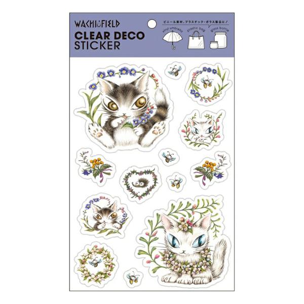 クリアタイプが嬉しいデコレーションステッカーです。ビニール素材、プラスチック、ガラス製品にも貼れます。水に強いのでビニール傘のアレンジにも。※何度も貼り直しをすると粘着面が弱まることがあります。※長期間の貼り付けを保証するものではありません...