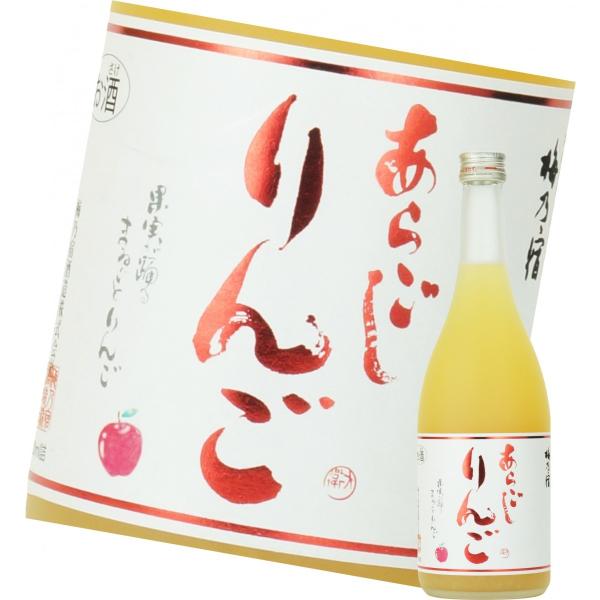 梅乃宿 あらごしりんご酒。国産のリンゴ果汁と果肉をたっぷり詰め込んだ、フルーツジュースのようなリキュールです。すりおろしりんごと角切りりんごの両方を贅沢に使用し、りんごの自然な甘みとみずみずしさを存分に引き出しました！おすすめの飲み方はロッ...