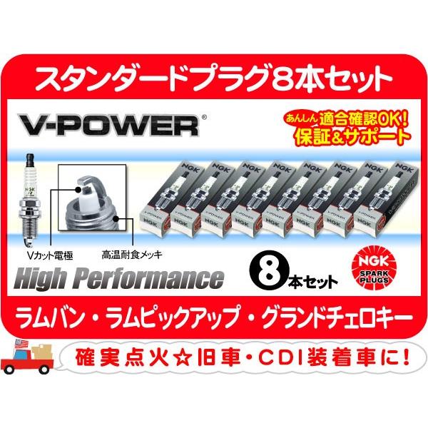 商品名・商品コードNGK スタンダードプラグ8本セット(FR4)・商品コード:B2C【適合は詳細/続き(PC版はページ下)をご覧ください。】検索用キーワードスパークプラグ 点火プラグ ラムバン ラムピックアップ グランドチェロキー ZJ Z...