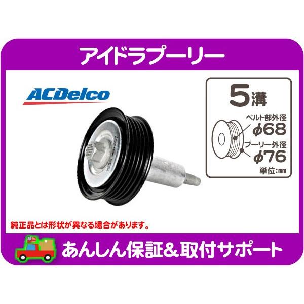 商品名・商品コードACデルコ アイドラプーリー・商品コード:J1V【適合は詳細/続き(PC版はページ下)をご覧ください。】検索用キーワードアイドル ドライブ ファン 外 ベルト プーリー ベアリング SRX GH-T265E 12604688