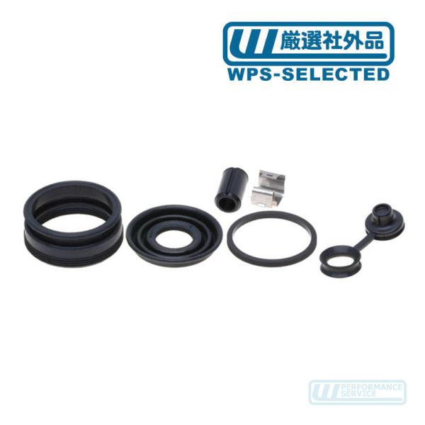 商品名・商品コード社外メーカー キャリパーリペアキット(【片側分】リア・左右共通)・商品コード:RWK仕様・詳細ピストンシールとダストブーツの1キャリパー分セットです。ピストンシールはブレーキフルードのシールとピストンを戻す役割があり、硬化...