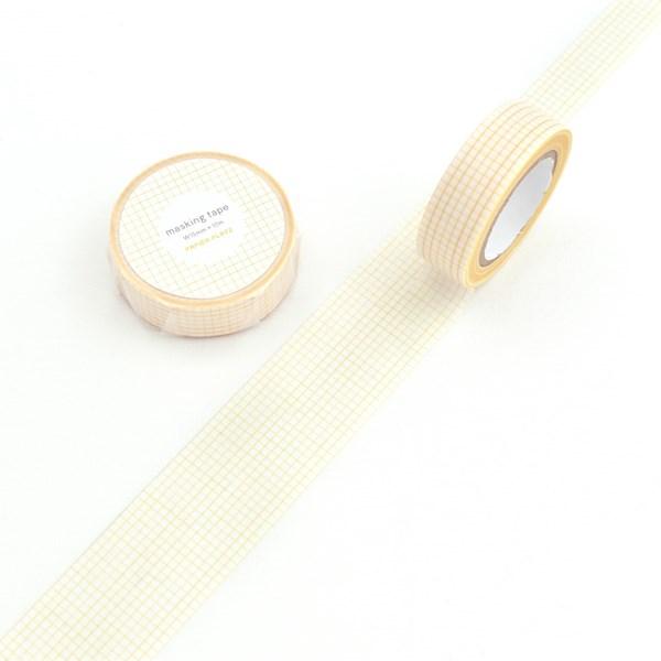 シンプルな方眼模様がおしゃれ!PAPIER PLATZオリジナルデザインのマスキングテープです。手帳デコレーションやプレゼントのラッピングに!●サイズ:15mm×10m●カモ井製●日本製【注意事項】再剥離性が特長のテープですので、強力に接着...