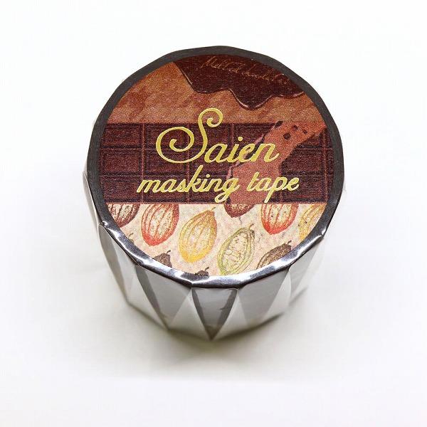 花や可愛らしい動物、自然を中心とした作品を揃えているカミイソ産商のSAIENシリーズ。デザインに箔が加わった、キラキラと輝くマスキングテープで色の濃淡が美しく、ちぎり感や透明感のある国産和紙です。手帳や図画工作に使える、楽しく可愛らしい仕上...