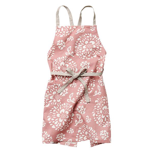 Habituel（アビチュアル）は、毎日を楽しむカジュアルエプロンシリーズです。飽きのこない型をベースに豊富な色柄を展開しています。ファミニンとカジュアルをミックスしたフラワー柄。小花柄から大柄まであります。●サイズ：約 身幅73×着丈84...