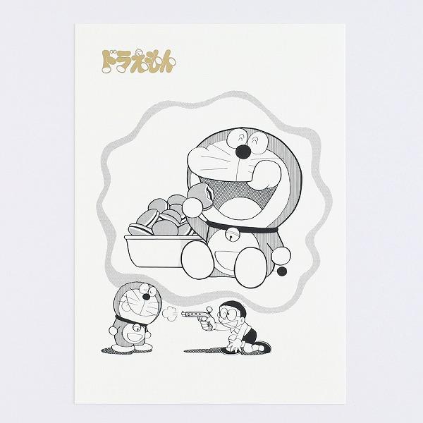 「ドラえもんの日常」がテーマな、ひみつ道具シリーズです。ドラえもんたちが道具を使う印象的なシーンをスタイリッシュでカラフルなデザインのステーショナリーです。原作コミックの絵柄ならではを楽しむことが出来ます。手触りのいい紙を使用し、ロゴ部分に...