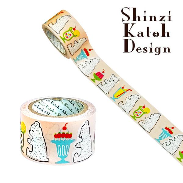 オシャレなパッキングテープ「ツヨハルTape」カラフルでポップなデザインのクラフトテープです！無地の段ボールや封筒に貼るだけでおしゃれな仕上がりに♪強粘着の紙製テープでしっかりとまるので、ラッピングやノート、手帳、インテリアなどのデコレーシ...