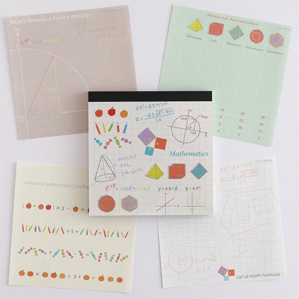 STUDY HOLICは、「学び」がテーマ。未知なる世界を知るワクワク感を届け、あなたの知的好奇心をくすぐるブランドです。表紙はクリアタイプの硬質塩ビに絵柄をエンボスプリントし、立体的になってています。メモ帳の絵柄は4種類です。【サイズ】W...