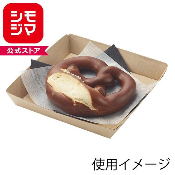 JANコード:4901755033694 シモジマコード:004248332材質:未晒クラフト紙サイズ:内寸:天面145×145/底面130×130/高25mmナチュラルなクラフトテイストのノンフッ素の食品トレーです。3層構造のため、強度が...