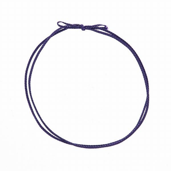 2色のミックスから生まれる風合いで「和」と「上品」さを表現したおしゃれな和風の平ゴムです。片花結びタイプ。●入数:50本全長：74cm／折径：15cm