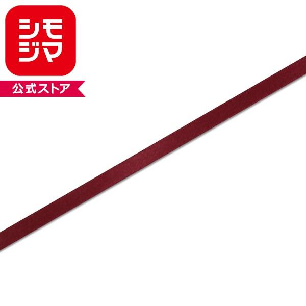 リボンの王道、サテンリボン。しっとりした光沢が魅力ですが、お値段も高め・・・。このリボンはサテンの質感はそのままに、光沢を片面のみにすることによって、お手頃価格を実現しました！通常はナイロン糸を使用したサテンが一般的ですが、このリボンはポリ...