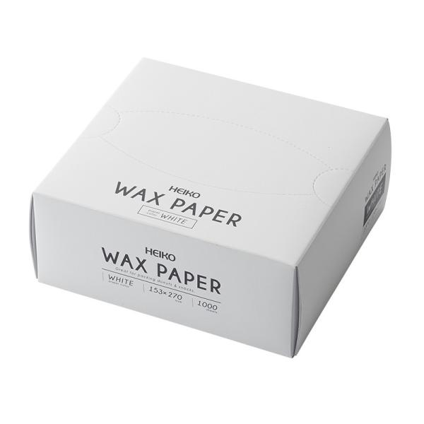 耐水・耐油加工のあるシートです。ドーナツやパン、ピザ、サンドイッチなどの商品に最適です。半分に折りたたまれていますので、挟んで使用する場合にも便利です。サイズ：１５３×２７０ｍｍ材質：晒＋パラフィン加工ワックスペーパーは油分にも水分にも強い...