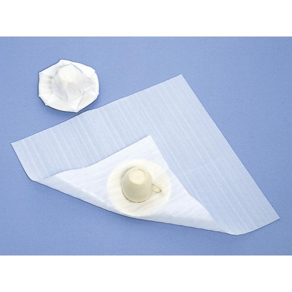 使いやすい大きさにカット済み♪主に食器類などの梱包用にお使いいただけます！●サイズ：1mm×30×30cm●材質：ポリエチレン●枚数：10枚【ご注意ください】商品に在庫数が表示されていない商品は自社販売と在庫を共有しているため、品切れとなる...