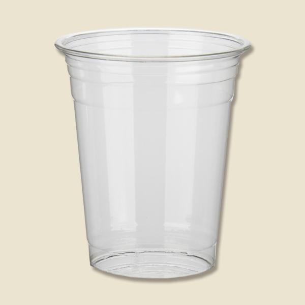 透明度の高い高品質ＰＥＴカップです。耐油性・耐薬性に優れています。イベント・屋外パーティー等におすすめです。●サイズ：口径98×高123×底径62mm●満杯容量：約540ml●推奨容量：約380ml●耐熱温度：60度●入数：50個●材質：Ａ...