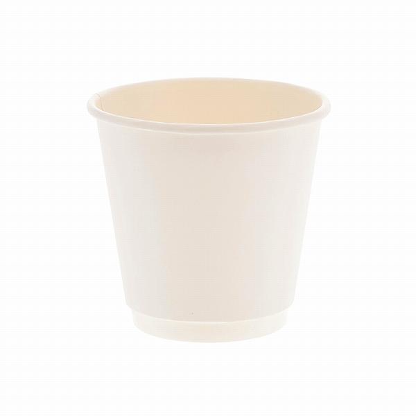 手に収まりがよい形状がくつろぎシーンにぴったり熱々ドリンクに最適。紙製に、こだわった二重断熱カップです。別売でリフトアップタイプの飲み口付きリッドがあります。●サイズ：口径90×高83×底径57mm●満杯容量約300ml●材質：晒クラフト紙...