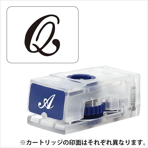 エンボッサーのカートリッジです。エンボッサー本体に好きなカートリッジをセットしてパチッと押すだけ♪名刺や封筒にイニシャルやイラストを手軽に刻印できます。ちょっとした署名代わりに。また、ウェディングやパーティの招待状にイニシャルを押せば、上品...