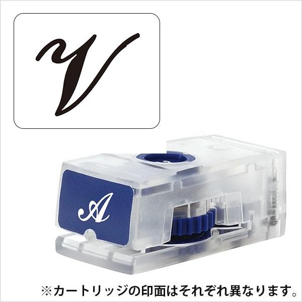 エンボッサーのカートリッジです。エンボッサー本体に好きなカートリッジをセットしてパチッと押すだけ♪名刺や封筒にイニシャルやイラストを手軽に刻印できます。ちょっとした署名代わりに。また、ウェディングやパーティの招待状にイニシャルを押せば、上品...