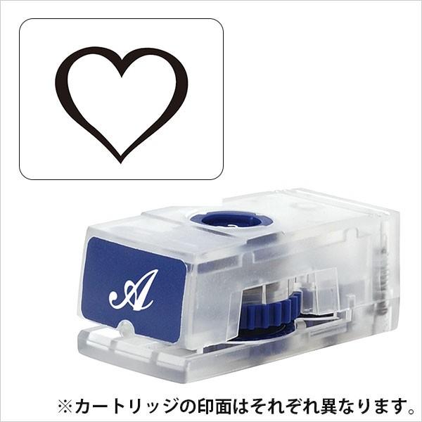 エンボッサーのカートリッジです。エンボッサー本体に好きなカートリッジをセットしてパチッと押すだけ♪名刺や封筒にイニシャルやイラストを手軽に刻印できます。ちょっとした署名代わりに。また、ウェディングやパーティの招待状にイニシャルを押せば、上品...