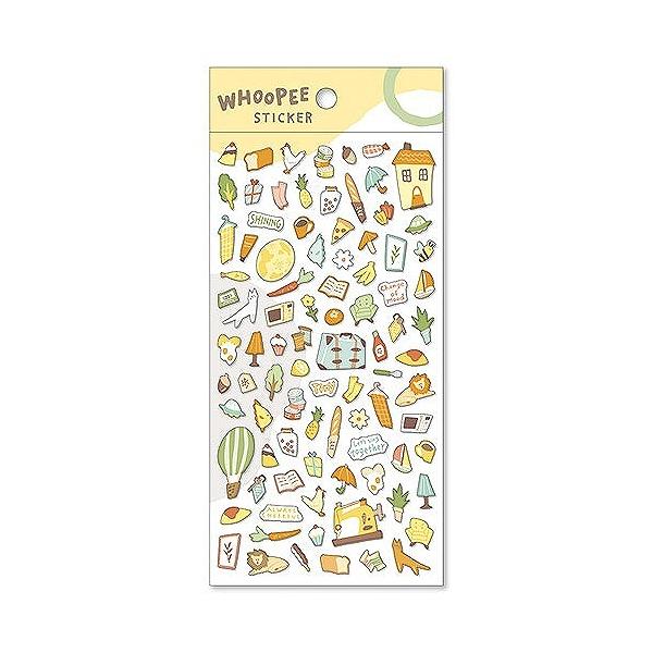 UFOがあったり寿司があったり・・・とにかく自由なピースが揃ったプチプチシールが新登場！ピース数と種類が多いため、お気に入りのピースを好きなだけ、気の向くままに貼ることができます。“シールを貼ること”自体を楽しんでいただけるようなシールです...