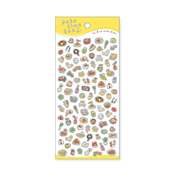 超プチプチサイズ！書き文字に自然に馴染むイラストでスケジュール帳におすすめです！●サイズ：縦175×横90mm●素材：透明PET