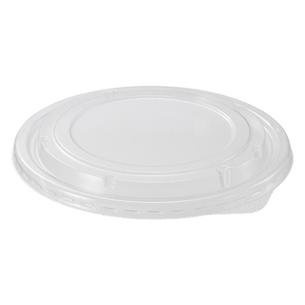 紙製食品容器「未晒フードカップ浅1100ml」用の透明フタです。本体にかぶせると本体とフタの凹凸がマッチし、スタッキングしやすい設計です。食品衛生法規格基準適合商品です。※食品の長期保存には適しません。●電子レンジ・オーブン使用不可●入数:...