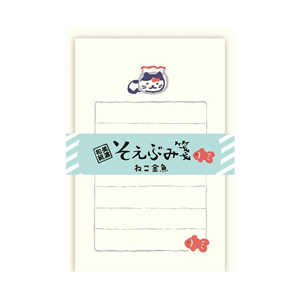 ちょっとしたメモや伝言で大活躍してくれるそえぶみ箋から夏柄が新登場！コレクターも多く、古川紙工では大人気の商品となっています♪6柄の可愛らしいワンポイントが夏の訪れを感じさせてくれるレターセットです！●便箋30枚綴り　縦114×横73mm●...