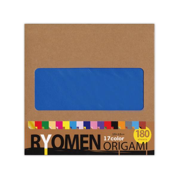 裏面にも色がはいったおりがみです。たっぷり使える180枚入り。●サイズ：横150×縦150mm●180枚17種入（両面金銀1枚入）箱入り※ご利用の環境により、実物の色と異なる場合がございます