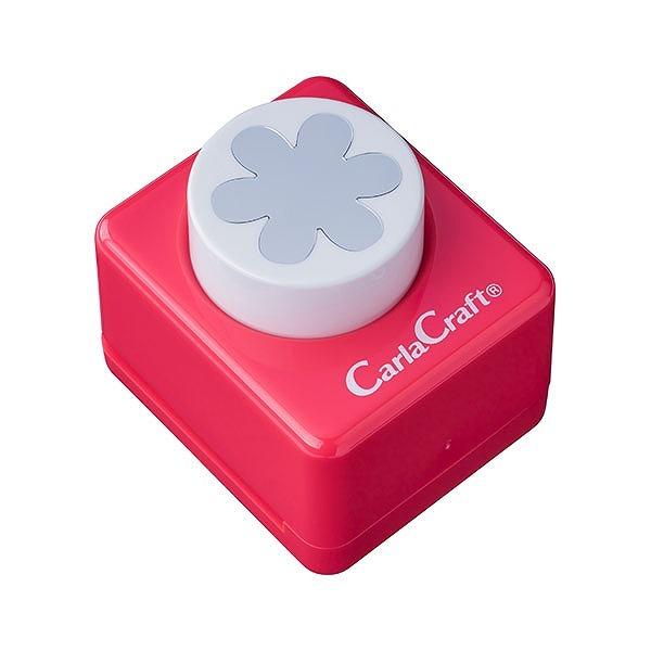 様々なアレンジに応用できる♪所々に散りばめれば華やかなお花畑のよう♪●本体サイズ：W45ｘL53ｘH45mm●本体カラー：赤（レッド）●抜き型サイズ：約W23×H26mm＊用紙適正厚：一般的なコピー用紙2枚程度＊紙専用です。