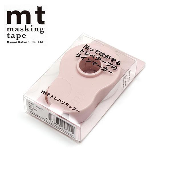 紙基材の貼ってはがせるトレペ（トレーシングペーパー）テープを使ったラインマーカーです。トレーシングペーパー独自の透け感を生かして、本やノートの文字の上に真っ直ぐ線を引くことができます。●プラスチック製●サイズ：幅45mm×奥行73mm×高さ...