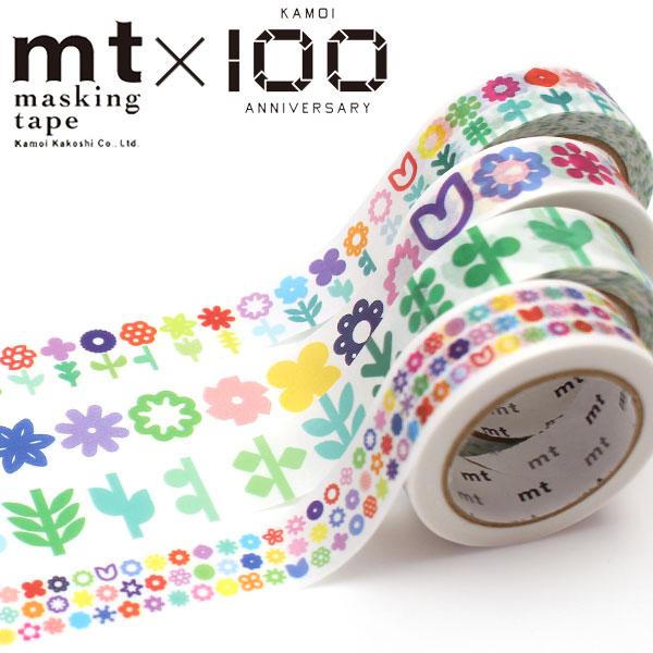 100th anniversary design messageカモ井加工紙100周年記念のKapitza「100 Flowers」コレクションは、 4種類のフラワーテープを組み合わせ、個性的なフラワーアレンジメントを楽しむことができます。...