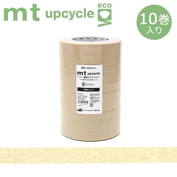 ≪mt large core upcycle tape強粘着/1巻≫既存のセロハンテープカッターで使用できるコーヒーフィルターの廃材をリサイクルした古紙を70％使用したマスキングテープです。ラージコア仕様（太芯）で粘着力は強粘着タイプです。...