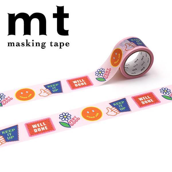 mt 2025 AUTUMN コレクション。『mt ex』明るくポップなカラーを使い、感謝やお祝いのメッセージを伝えやすいデザインが新登場です。手帳やノートのデコレーション、ラッピングなど、さまざまなシーンで活躍♪●1巻入り●テープサイズ：...